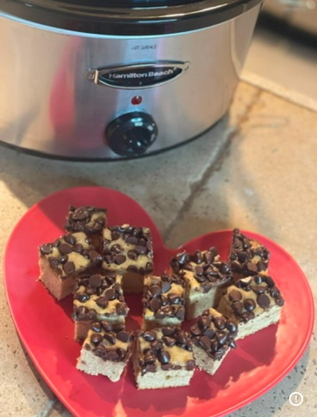 Crockpot Chocolate Chip Cookie Bar – The Last Resort Lake House